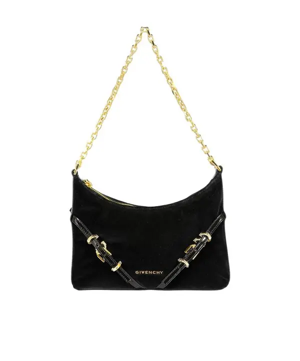 Givenchy Voyou Velvet Shoulder Bag