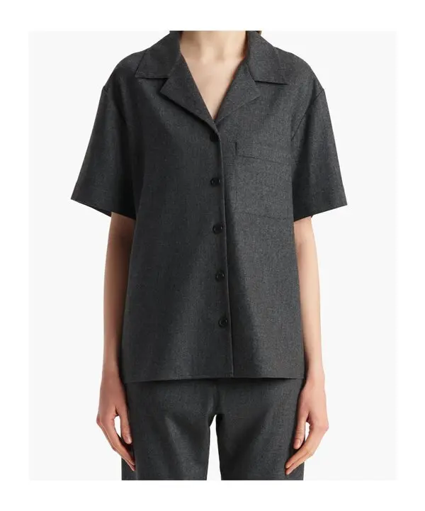 Khaite Riordan Short-sleeved Top - Black