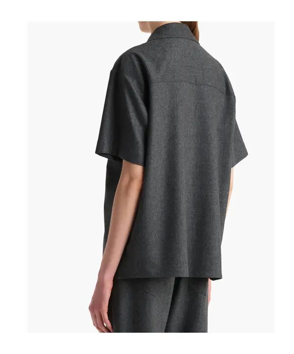 Khaite Riordan Short-sleeved Top - Black