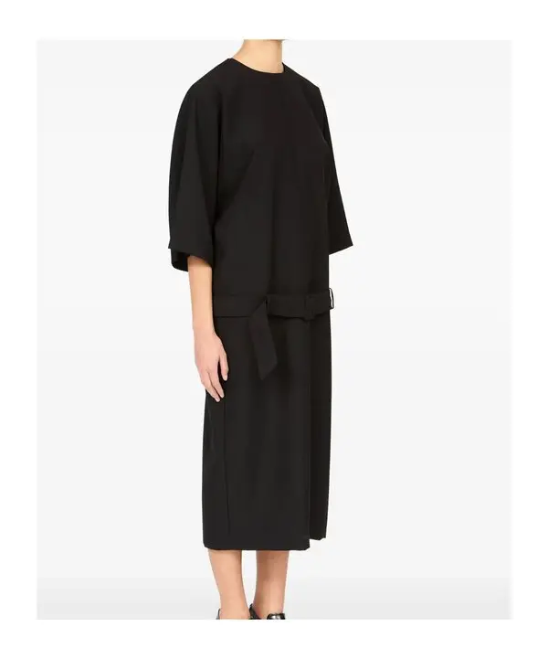MAISON MARGIELA Three-quarter Sleeve Midi Dress