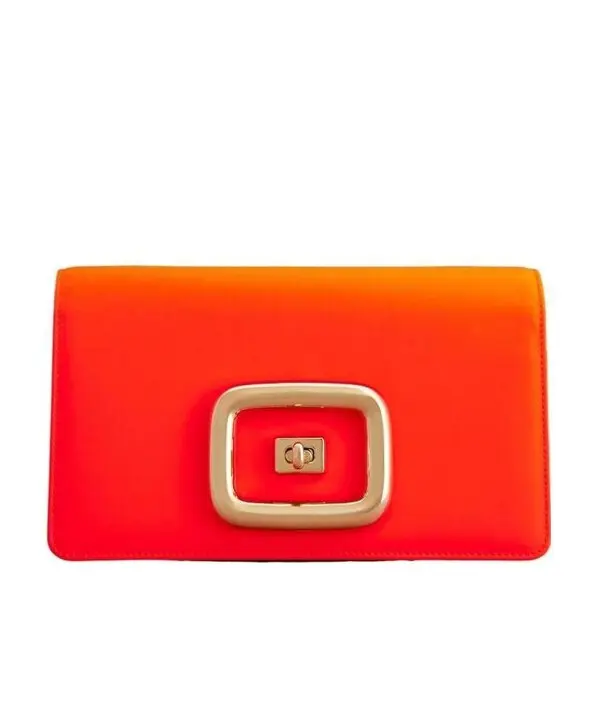 ROGER VIVIER Viv' Choc Mini Bag - Red