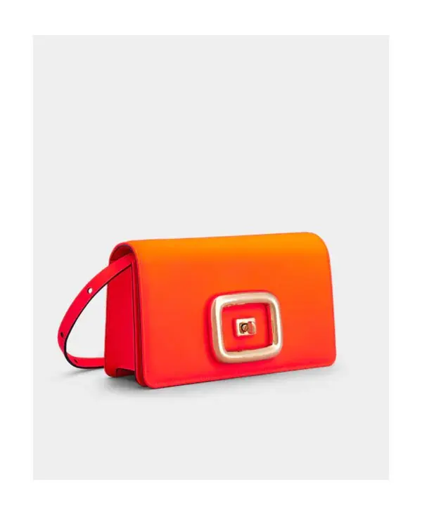 ROGER VIVIER Viv' Choc Mini Bag - Red