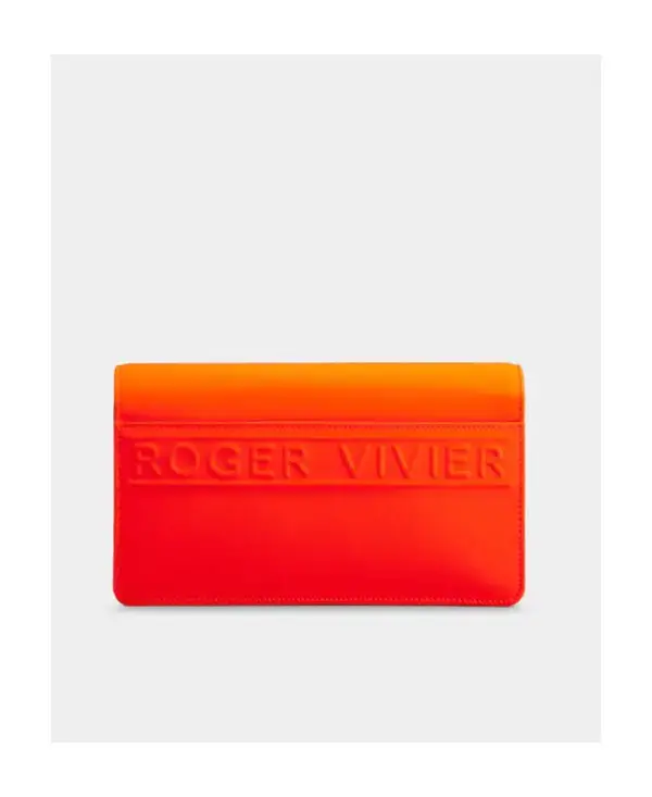 ROGER VIVIER Viv' Choc Mini Bag - Red