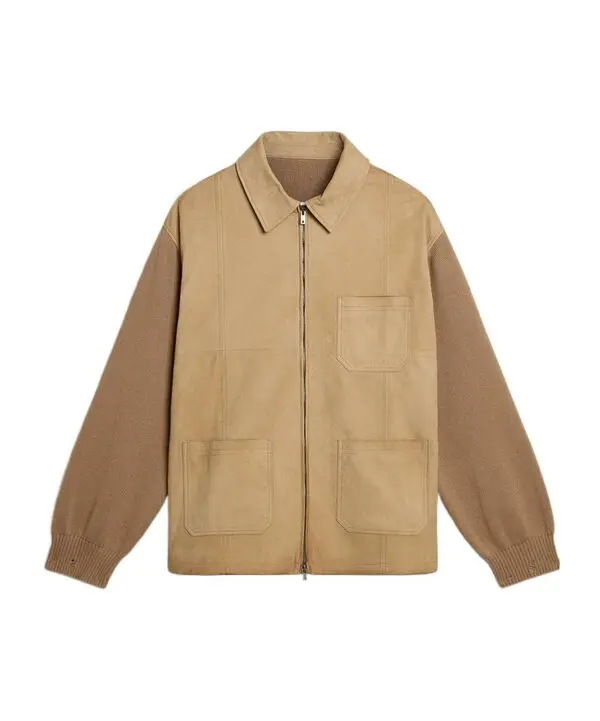 GOLDEN GOOSE Long Sleeved Zip Up Jacket - Tufa