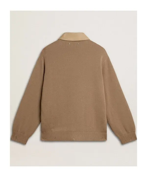 GOLDEN GOOSE Long Sleeved Zip Up Jacket - Tufa