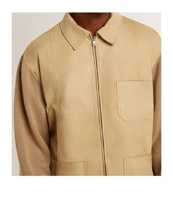 GOLDEN GOOSE Long Sleeved Zip Up Jacket - Tufa