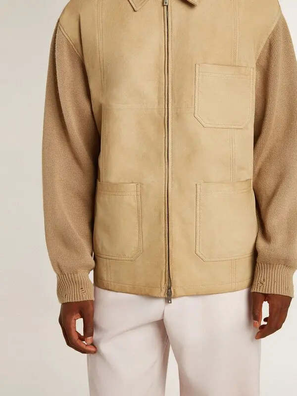GOLDEN GOOSE Long Sleeved Zip Up Jacket - Tufa
