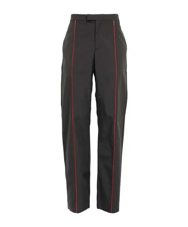 FERRAGAMO Contrasting-trim Straight-leg Track Pants