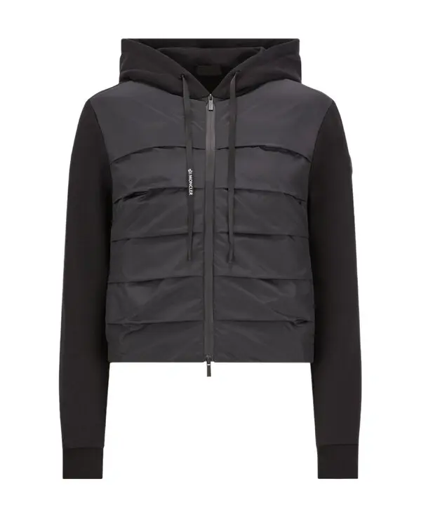 Moncler Padded Cotton Zip-up Hoodie