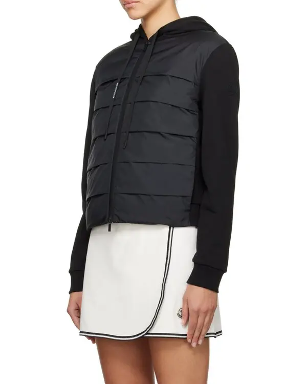 Moncler Padded Cotton Zip-up Hoodie