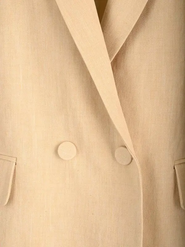 Fabiana Filippi Double-breasted Tailored Blend Blazer