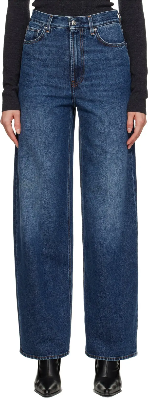 TOTEME Belted Loop Jeans