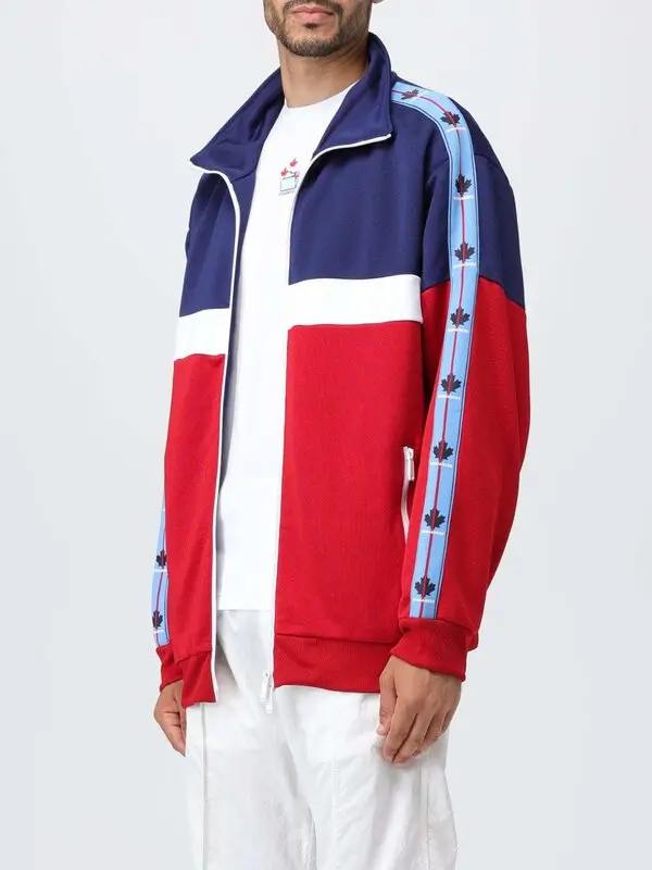 Dsquared2 Zip-up Long-sleeved Cardigan