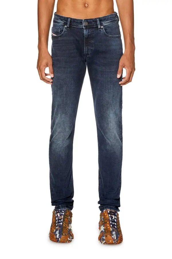 DIESEL® Logo Patch Low-rise Jeans