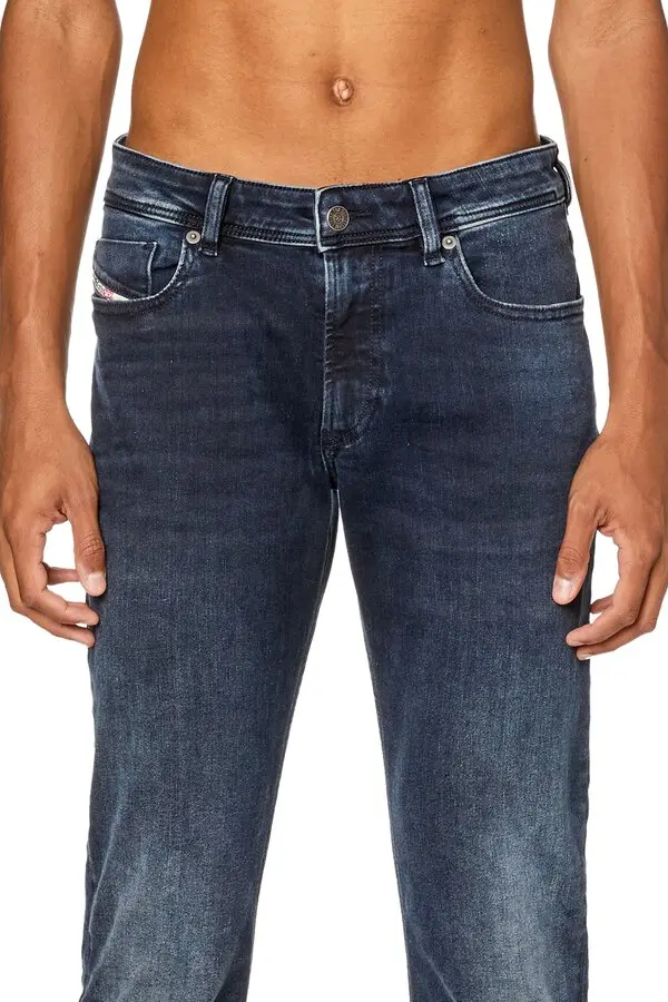 DIESEL® Logo Patch Low-rise Jeans