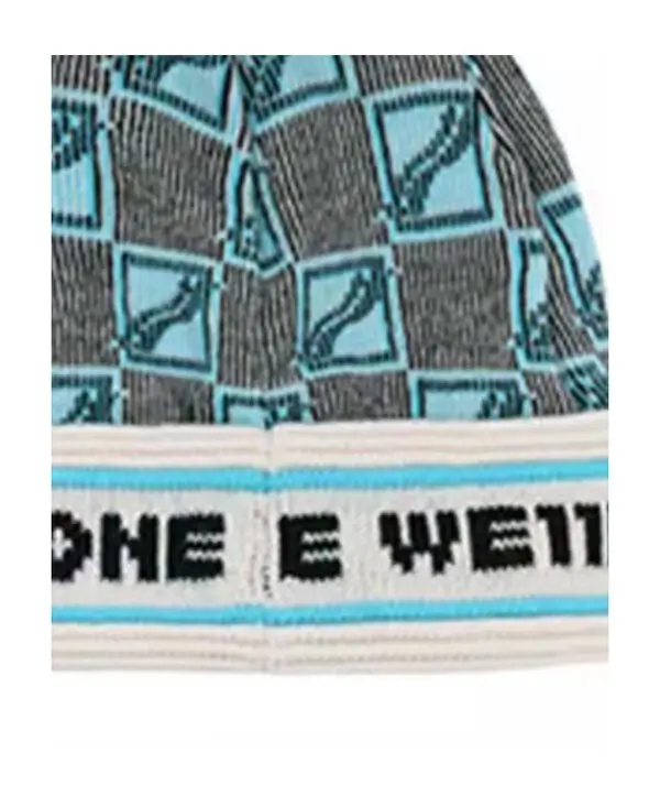 We11Done Logo Trim Beanie