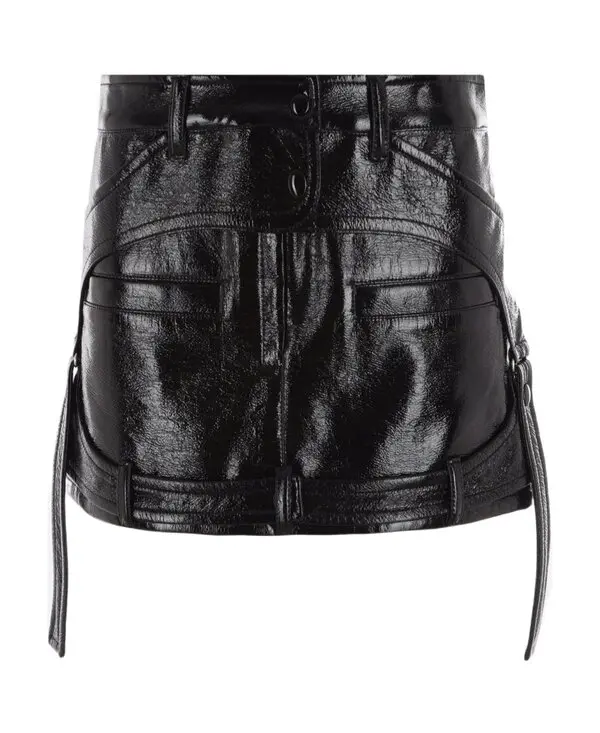 COURREGES Emblem Skirt - Black