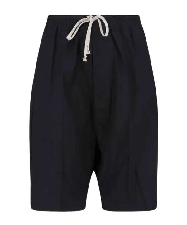 Rick Owens Drawstring Waistband Shorts