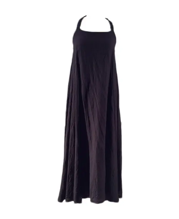 MARC LE BIHAN Pleated Logo Dress