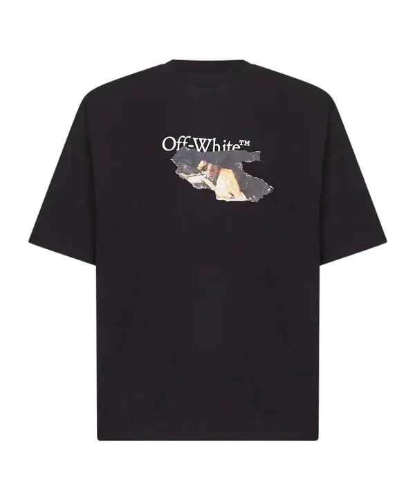 Off-White Paint Arrow Skate Crewneck T-shirt