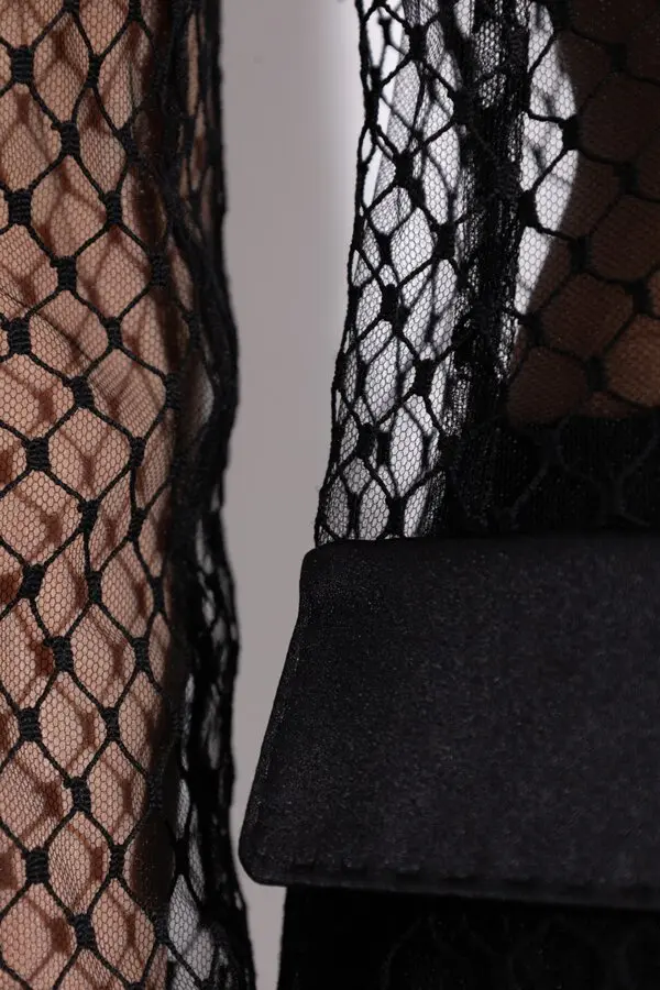 Dolce & Gabbana Single-breasted Mesh Blazer