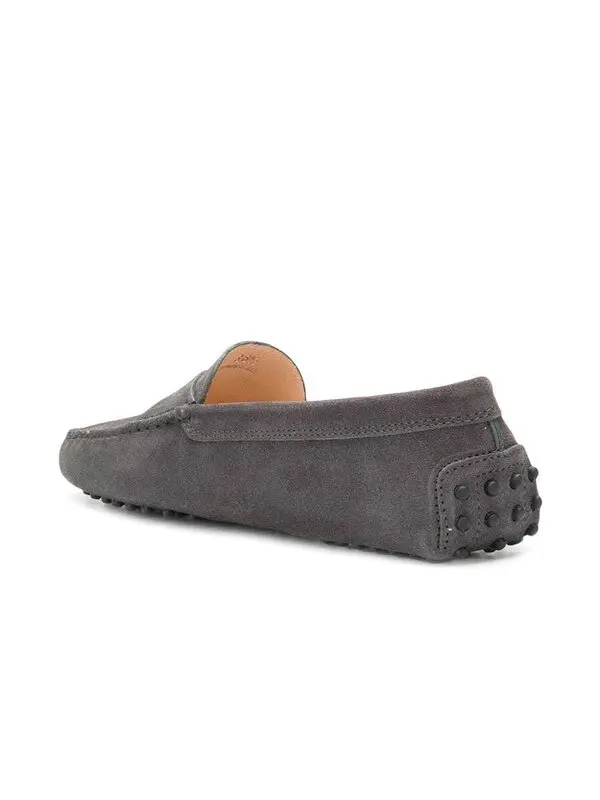 TOD'S Gommino Penny Bar Driving Loafers - Black