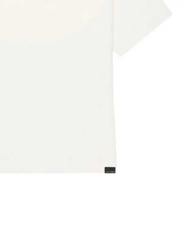 COURREGES Courrèges Ac-logo Crewneck T-shirt