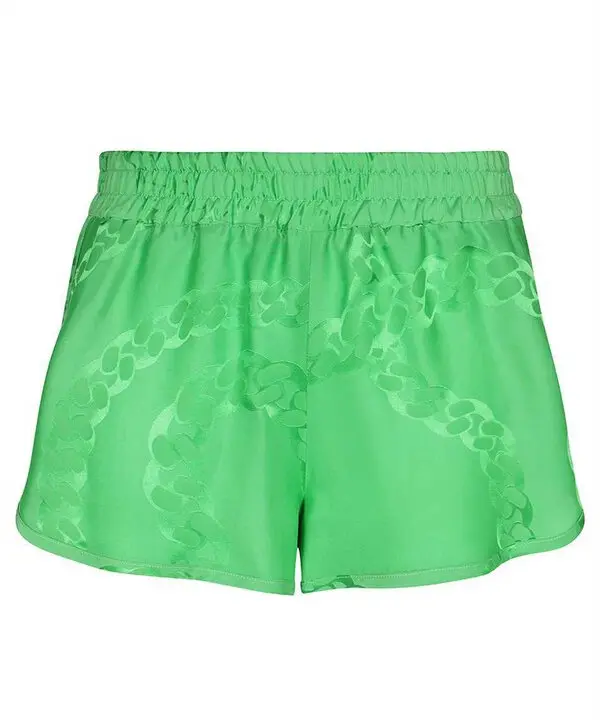 Stella McCartney Elastic Waist Printed Shorts - Green