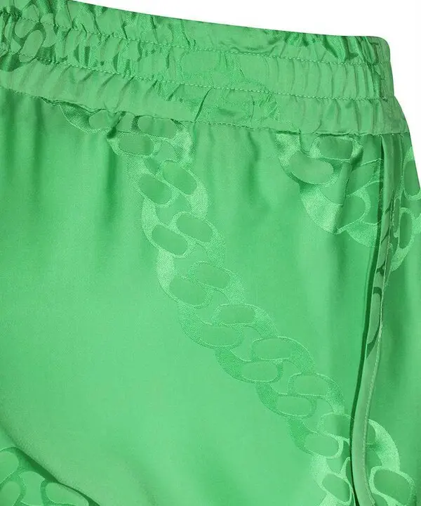 Stella McCartney Elastic Waist Printed Shorts - Green