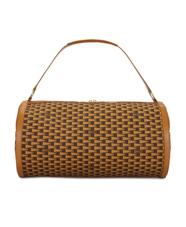 Bally Logo Print Shoulder Bag