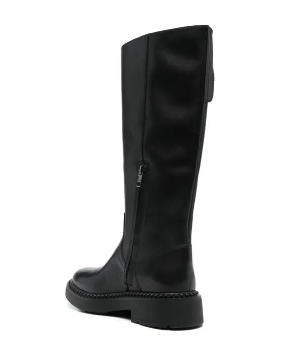 Ash Thick Heeled Short Boots