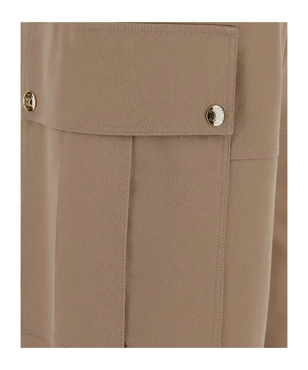 Celine Cotton Twill Cargo Pants