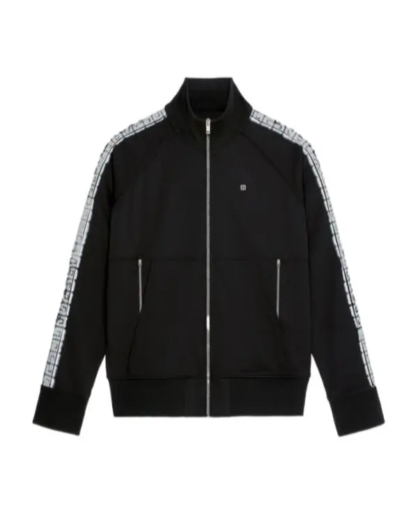 Givenchy 4g Zipped Track Jacket - Black