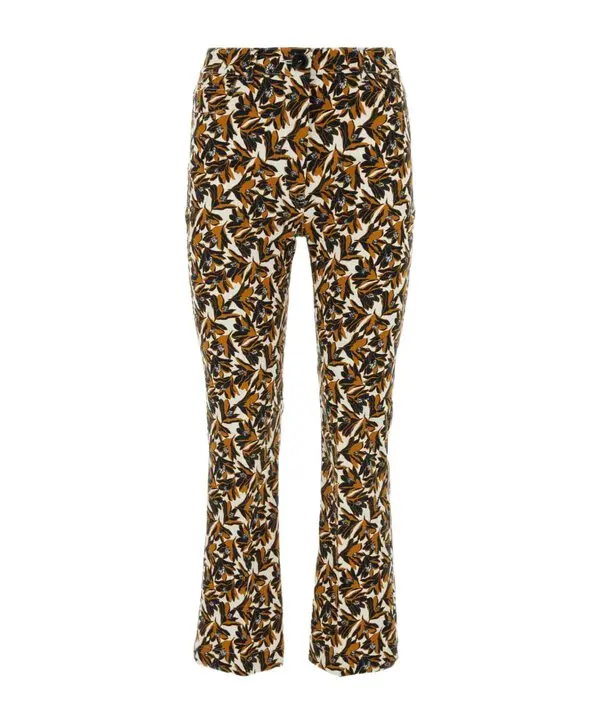 Max Mara All-over Patterned Flared Pants