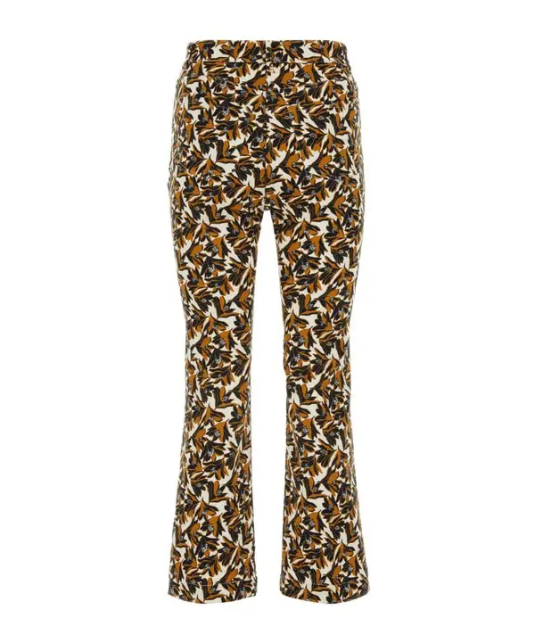 Max Mara All-over Patterned Flared Pants