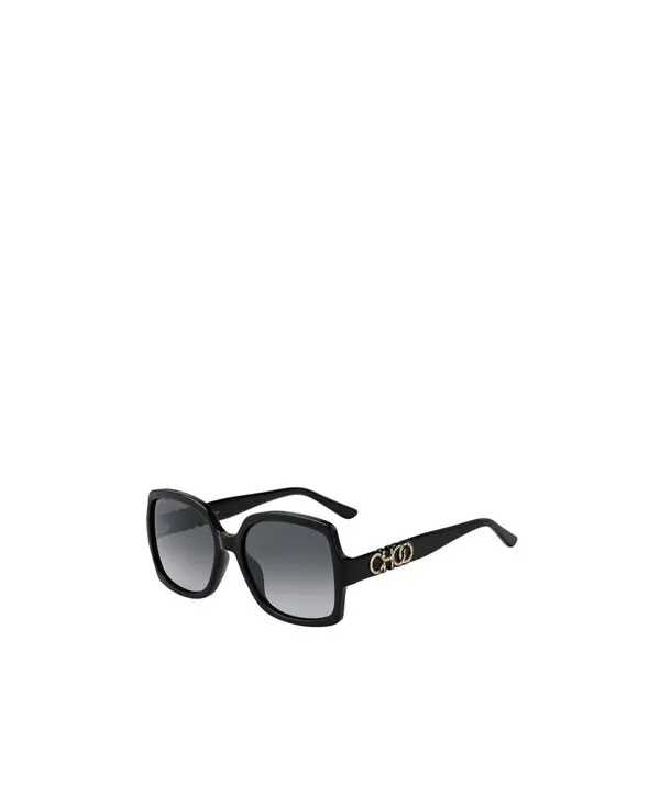 JIMMY CHOO Sammi Oversized Geometric Sunglasses
