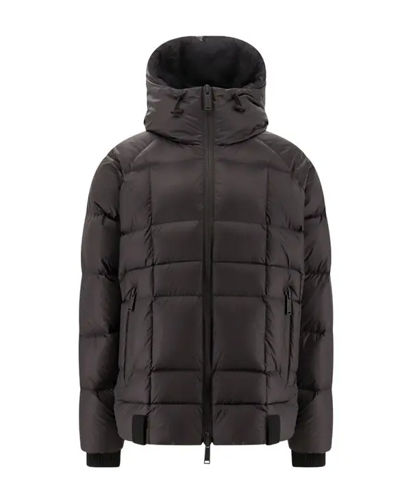 Dsquared2 Padded Zip-up Hooded Jacket - Black