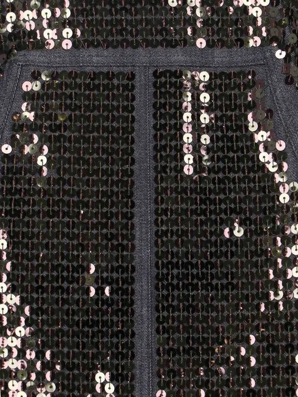 Rick Owens Strapless Sequin Embellished Maxi Dress With Back Zip And Slit