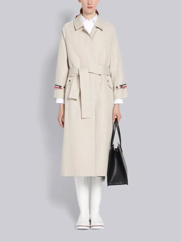 Thom Browne Belted Trench Coat