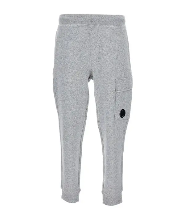 C.P. COMPANY Fleece Cargo Joggers - Gray