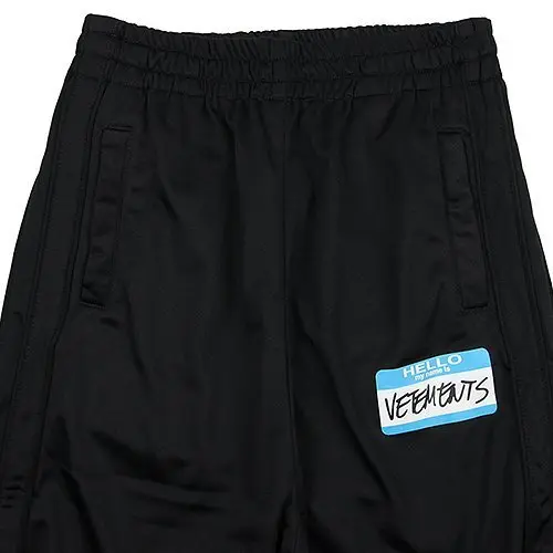 Vetements Logo Casual Pants
