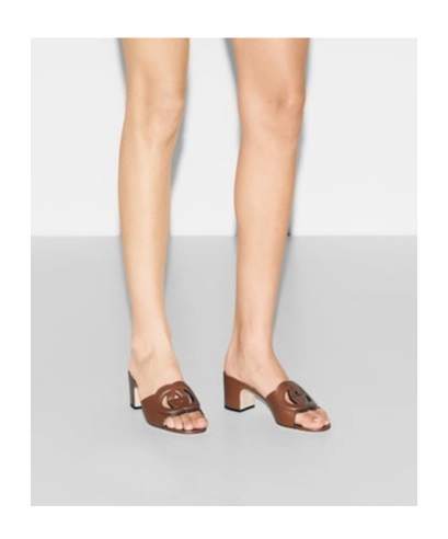 Gucci Interlocking G Slide Sandals