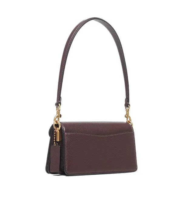 COACH Tabby 20 Logo Plaque Shoulder Bag