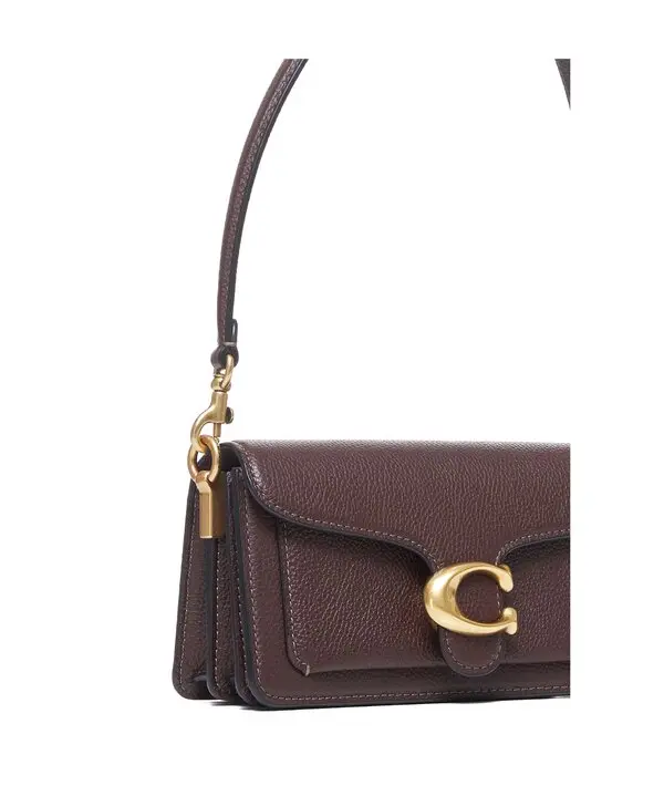 COACH Tabby 20 Logo Plaque Shoulder Bag