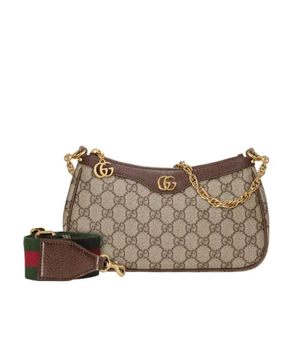 Gucci Ophidia Gg Small Handbag - Gray