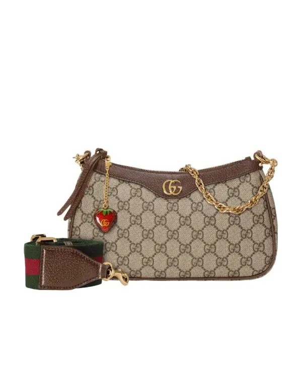 Gucci Ophidia Gg Small Handbag - Gray