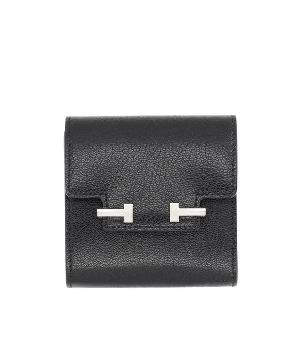 TOM FORD Foldover Top Wallet - Black