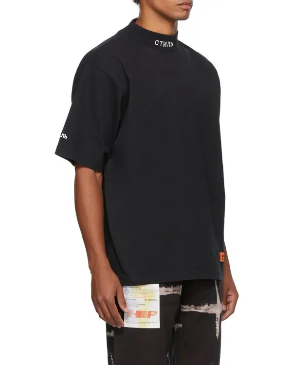 Heron Preston Logo T-shirt - Black