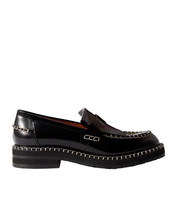Chloé Round Toe Flat Loafers