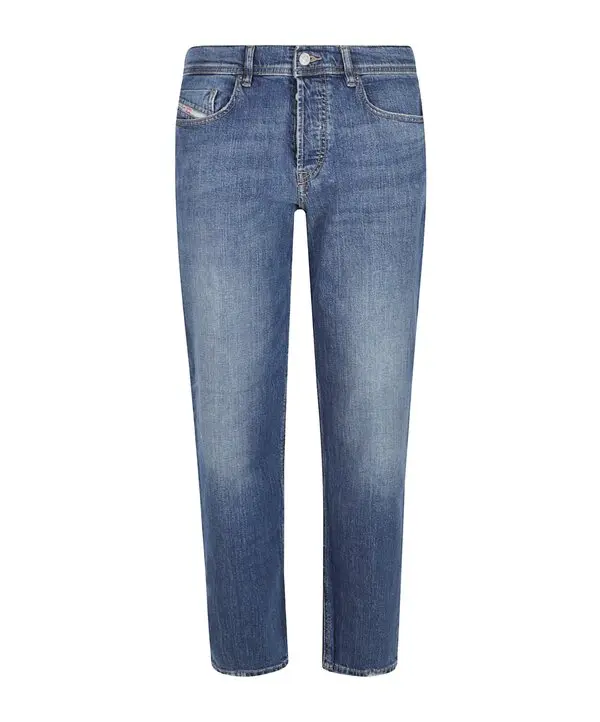 DIESEL® D-definitive Logo Plaque Denim Jeans